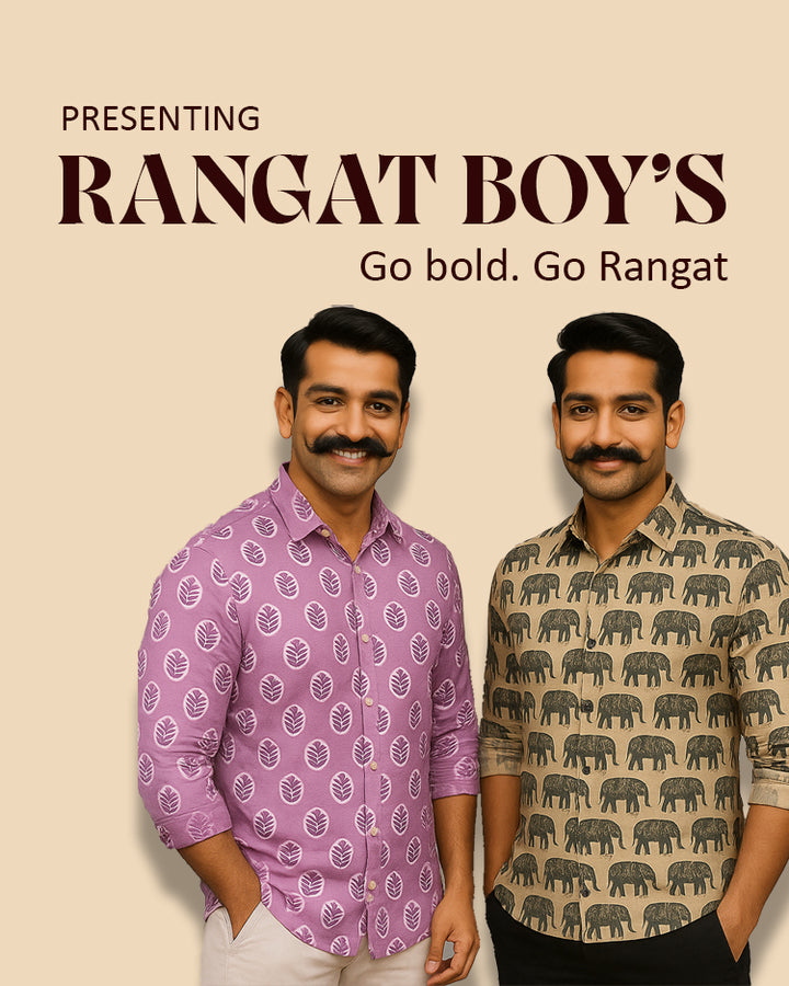 Rangat Jaipur – Handcrafted Sanganeri & Bandhani Shirts | Stylish Ethn ...